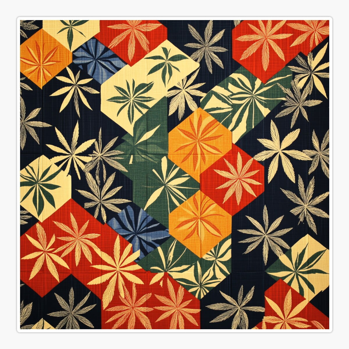 DOPASTICKER Japanese Traditional Patterns, Timeless Beauty Sticker ...