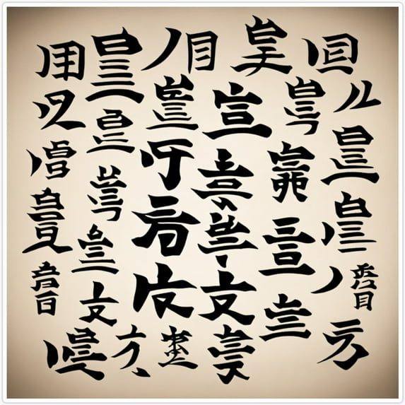 DOPASTICKER Japanese Writing (Kanji) Sticker Decorative Laptop, Phone ...