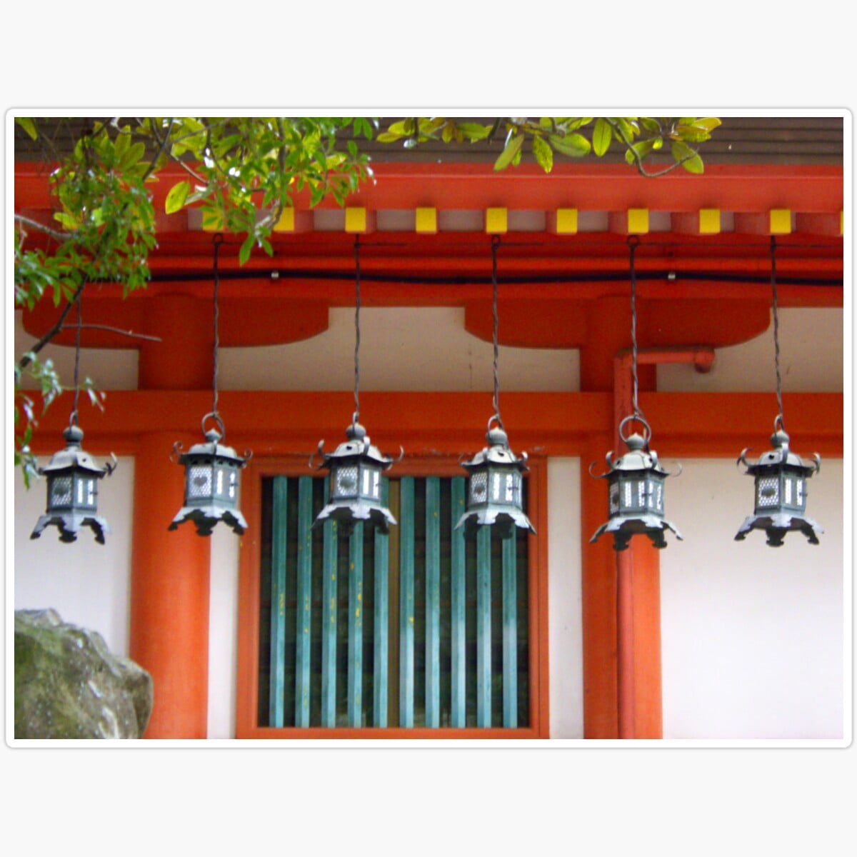 DOPASTICKER Japanese Zen Lanterns Sticker Decorative Laptop, Phone ...
