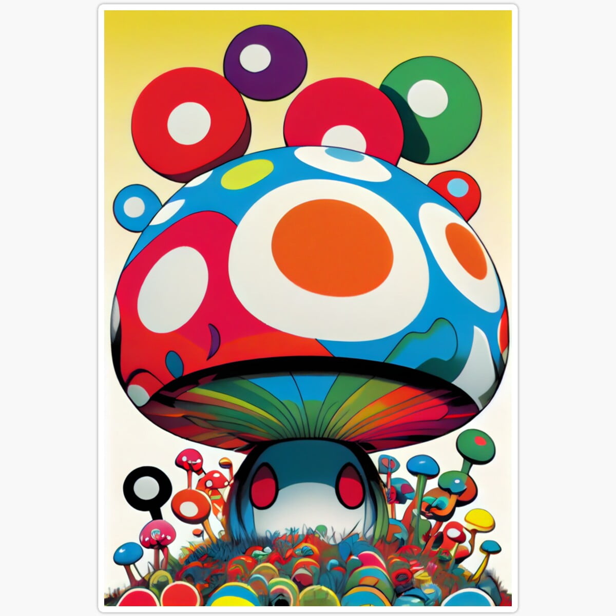 DOPASTICKER Jappop 16 Sticker Decorative Laptop, Phone Stickers ...