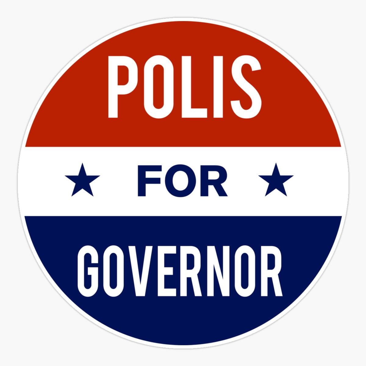 DOPASTICKER Jared Polis For Governor Of Colorado Sticker, Phone Sticker ...