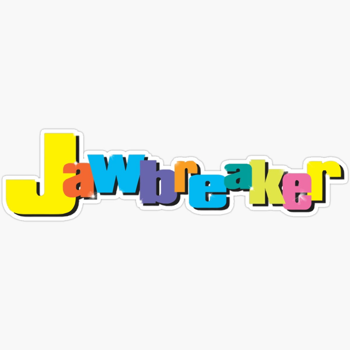 DOPASTICKER Jaw Breaker Sticker Decorative Laptop, Phone Stickers ...