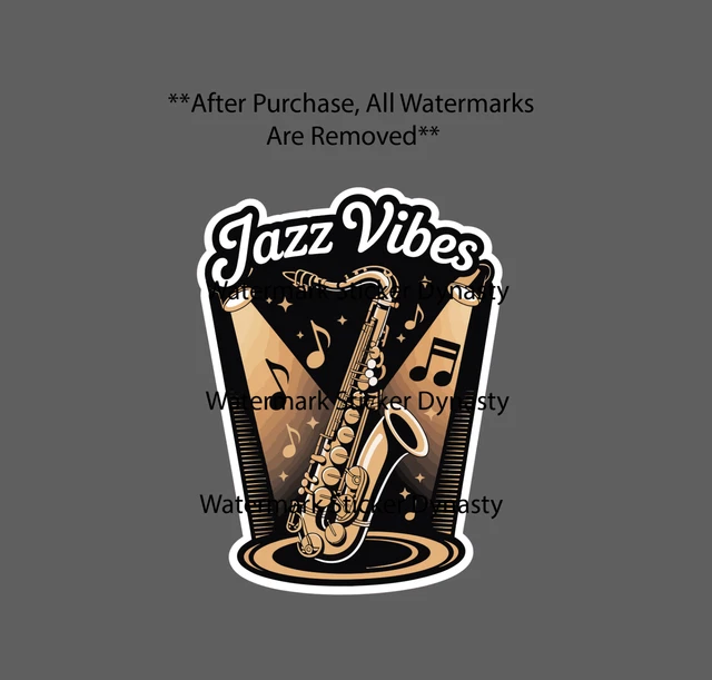 DOPASTICKER Jazz Vibes Sticker Music Band Sax Saxophone Band Sticker ...