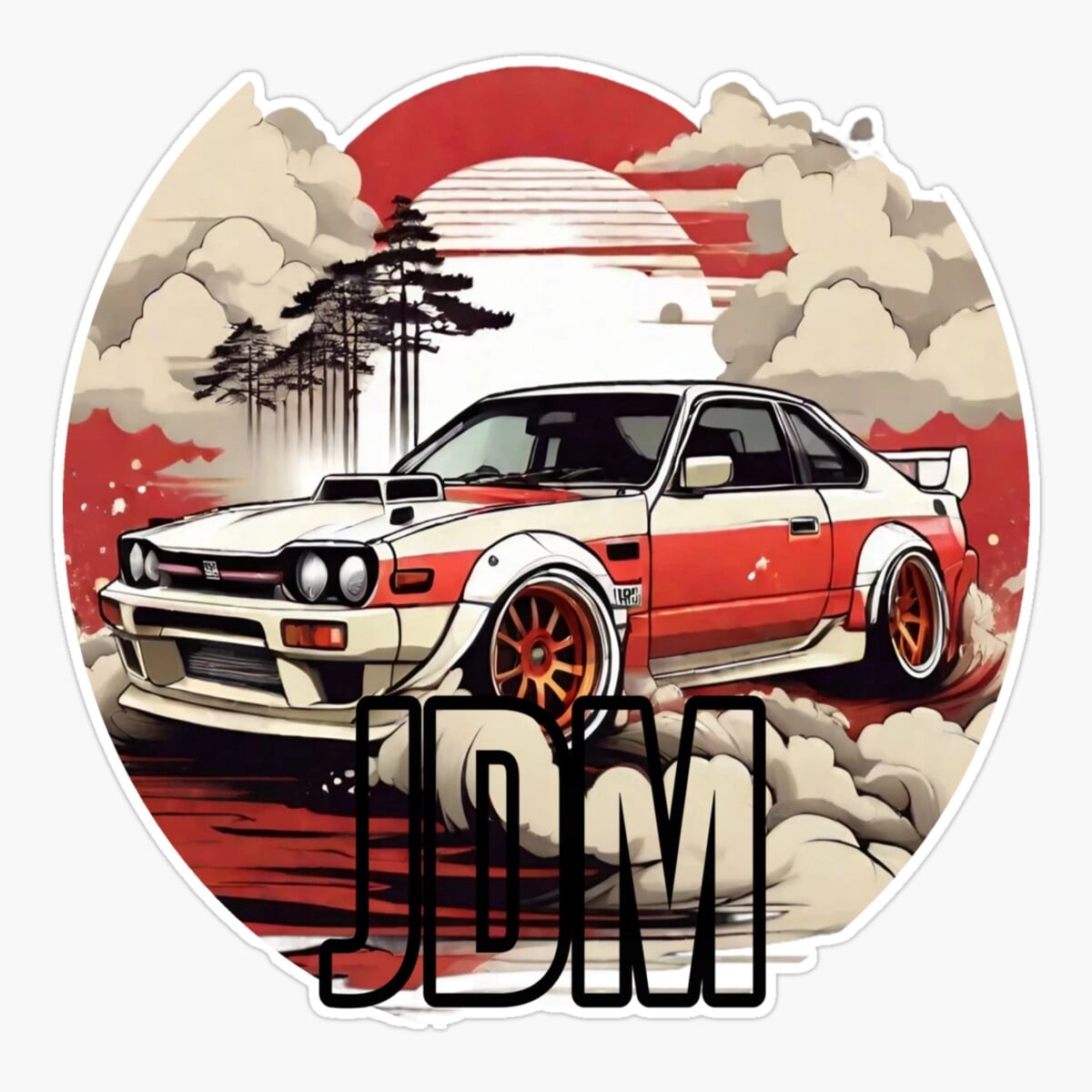 DOPASTICKER Jdm Drifting Sticker, Phone Sticker Car Stickers, Birthday ...