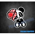 DOPASTICKER Jdm Panda Sticker Japanese Japan Flag Import Race Drift Low ...