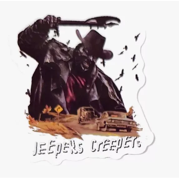 DOPASTICKER Jeepers Creepers Horror Sticker Phone Decal Water Bottle ...