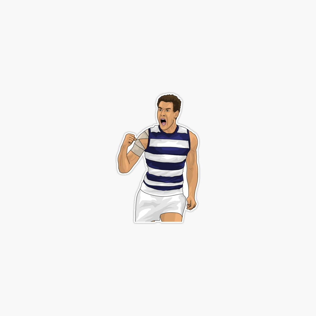 DOPASTICKER Jeremy Cameron Sticker, Phone Sticker Water Bottle Sticker ...