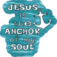DOPASTICKER Jesus Is The Anchor Sticker Phone Sticker, Latop Sticker ...