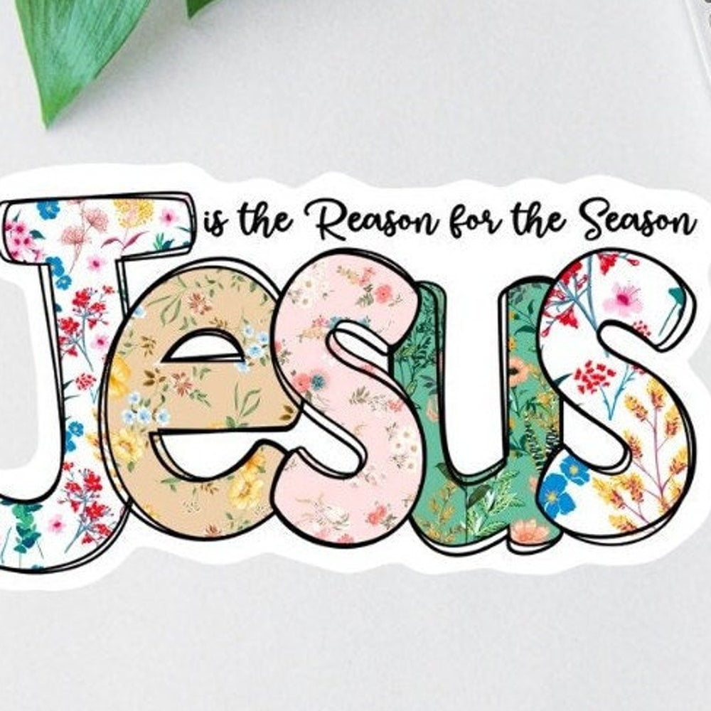 DOPASTICKER Jesus Is The Reason Sticker, Bible Sticker Pack, Faith ...