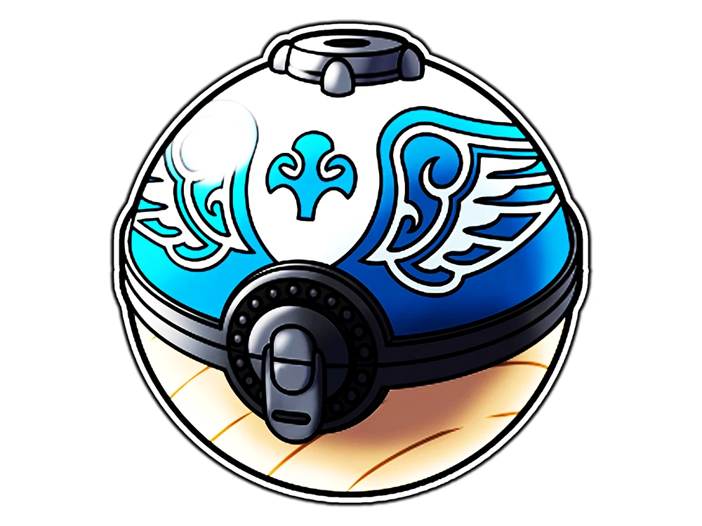 DOPASTICKER Jet Poke Ball Sticker Decal Phone Decal Water Bottle ...