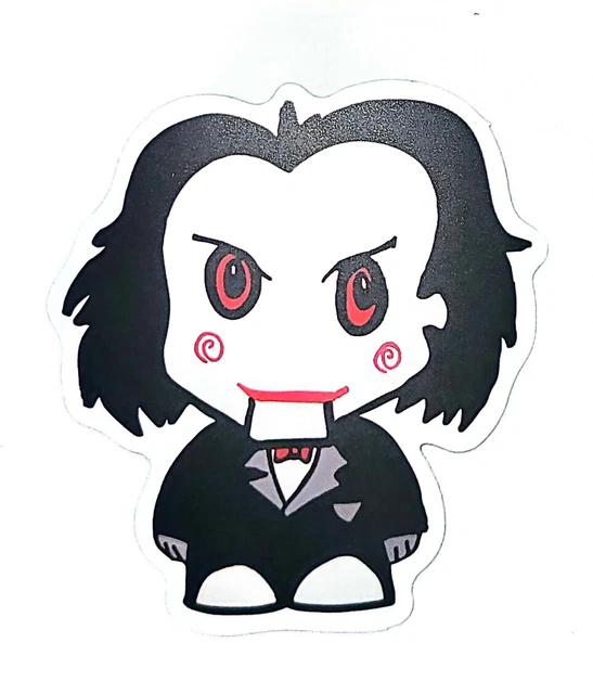 DOPASTICKER Jigsaw Saw Anime Manga Horror Sticker Phone Decal Water ...