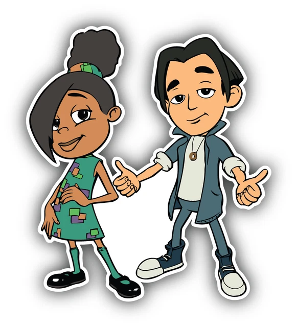 DOPASTICKER Jimmy Neutron Cartoon Nick Dean Sticker Decal Phone Decal ...