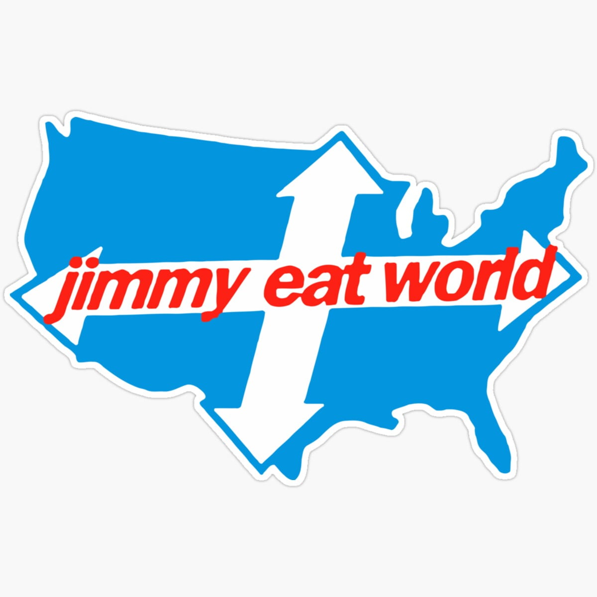 DOPASTICKER Jimmy World Sticker Decorative Laptop, Phone Stickers ...