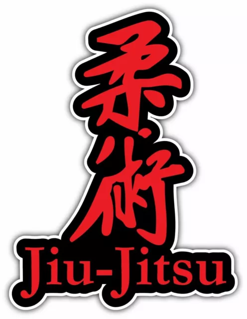 DOPASTICKER Jiu-Jitsu Jiu Jitsu Martial Arts Sport Car Sticker Decal ...
