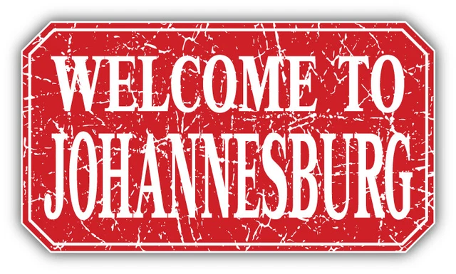 DOPASTICKER Johannesburg Travel Welcome Sticker Decal Phone Decal Water ...