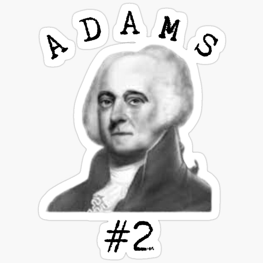 DOPASTICKER John Adams Sticker Fourth Of July Sticker, Memorial Day ...