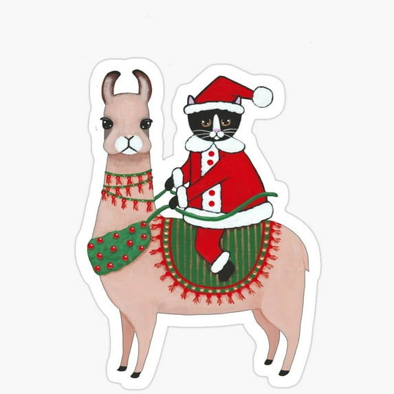 DOPASTICKER Jolly Man Claws And Llama 2 Sticker Phone Decal Water ...