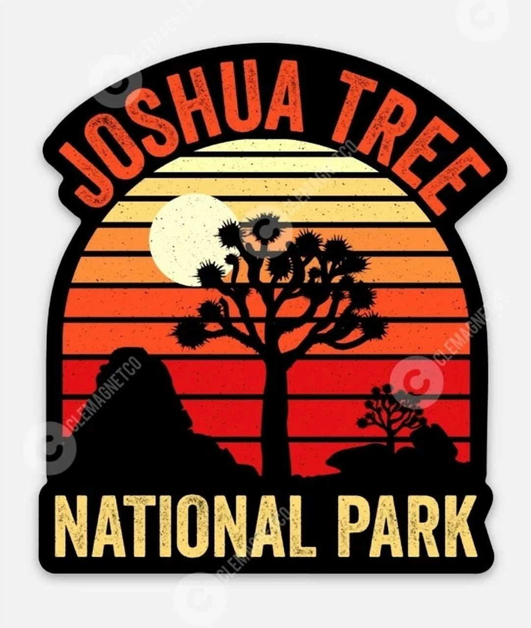 DOPASTICKER Joshua Tree National Park Sticker - California Sticker ...