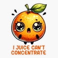 DOPASTICKER Juice Can'T Concentrate Fruit Sticker, Phone Sticker Car ...