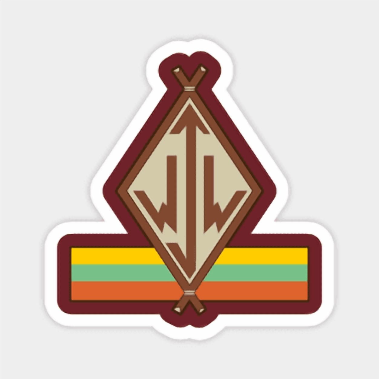 DOPASTICKER Junior Woodchuck Logo Decorative Laptop, Phone Stickers ...