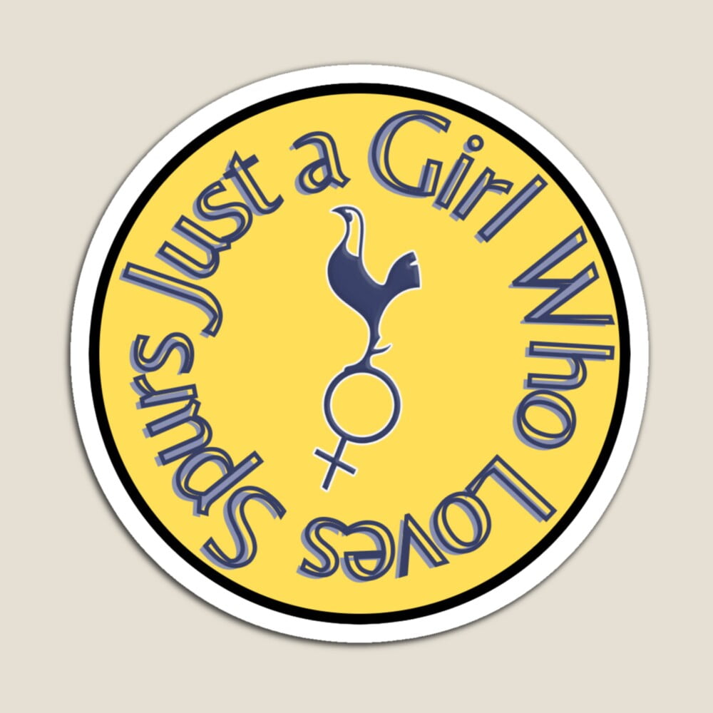 DOPASTICKER Just A Girl Who Loves Spurs. Channel Logo Sticker Phone ...