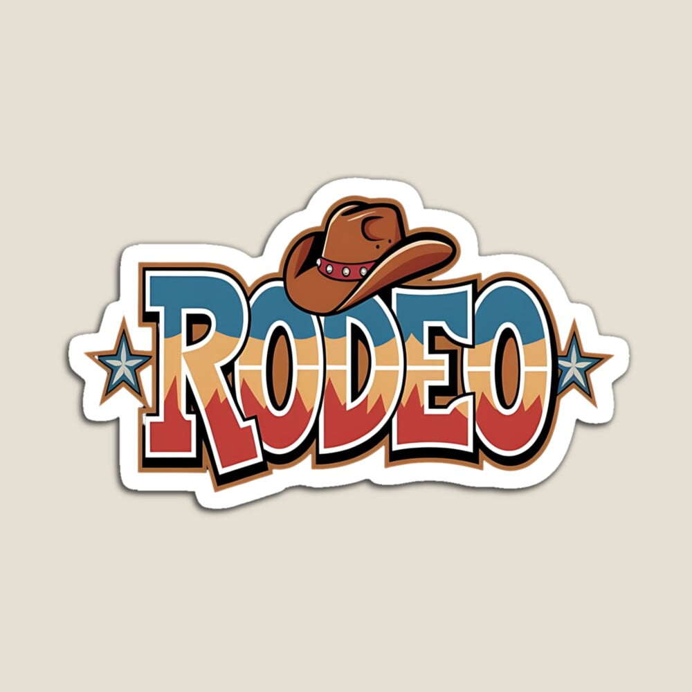 DOPASTICKER Just Do Rodeo - Rodeo Is My Sport - The Original Rodeo ...