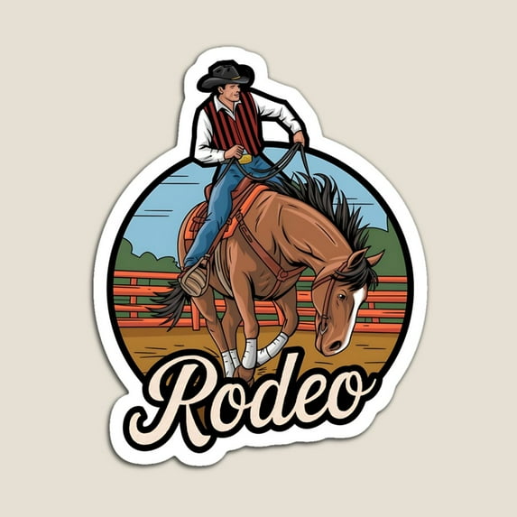 DOPASTICKER Just Do Rodeo - Rodeo Is My Sport - The Original Rodeo ...