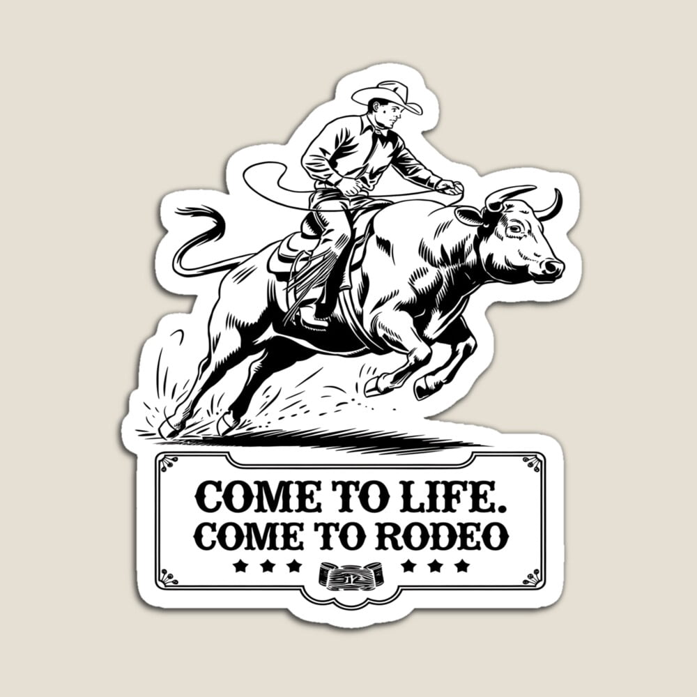 DOPASTICKER Just Do Rodeo - Rodeo Is My Sport - The Original Rodeo ...