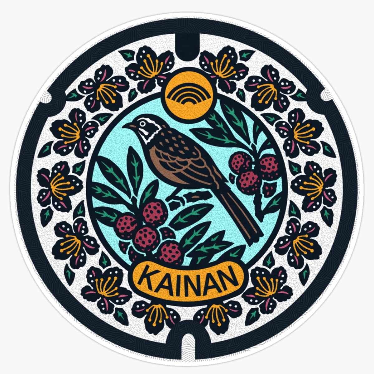 DOPASTICKER Kainan City Manho.Le Cover Art Sticker Decorative Laptop ...
