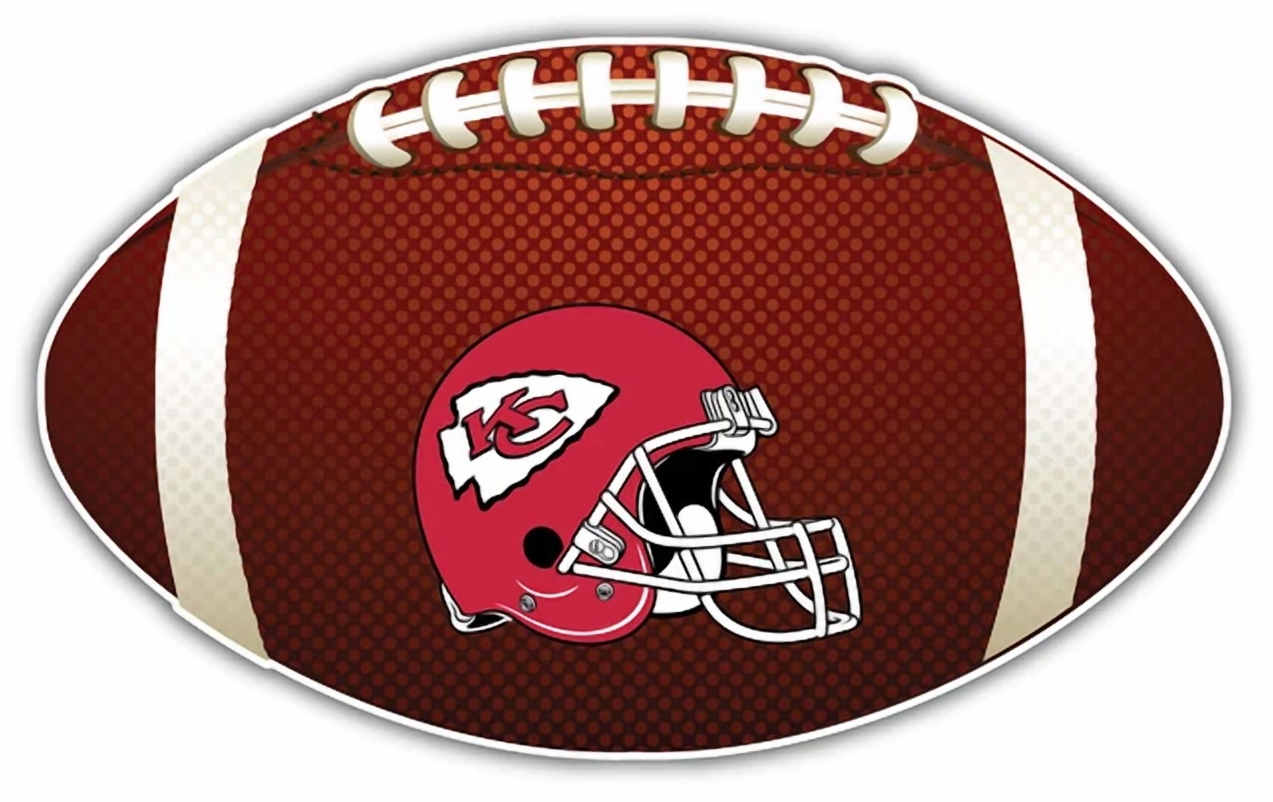 DOPASTICKER Kansas City Chiefs Football Sport Logo Car Sticker Phone ...
