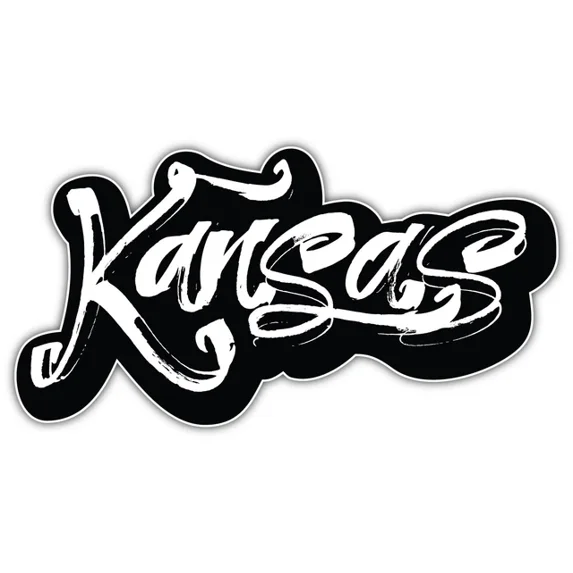 DOPASTICKER Kansas Usa State Car Sticker Phone Water Bottle Stickers ...