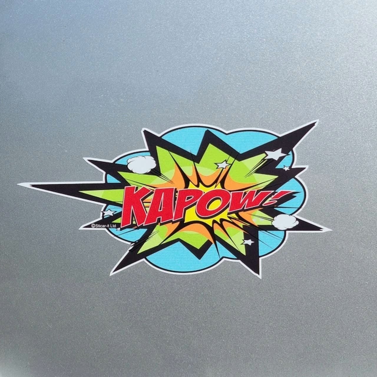 DOPASTICKER Kapow Speech Bubble Comic Book Cartoon Sticker Decal For ...
