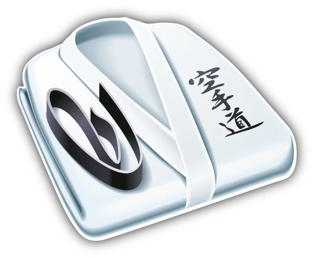 DOPASTICKER Karate Kimono Sticker Decal Phone Decal Water Bottle ...