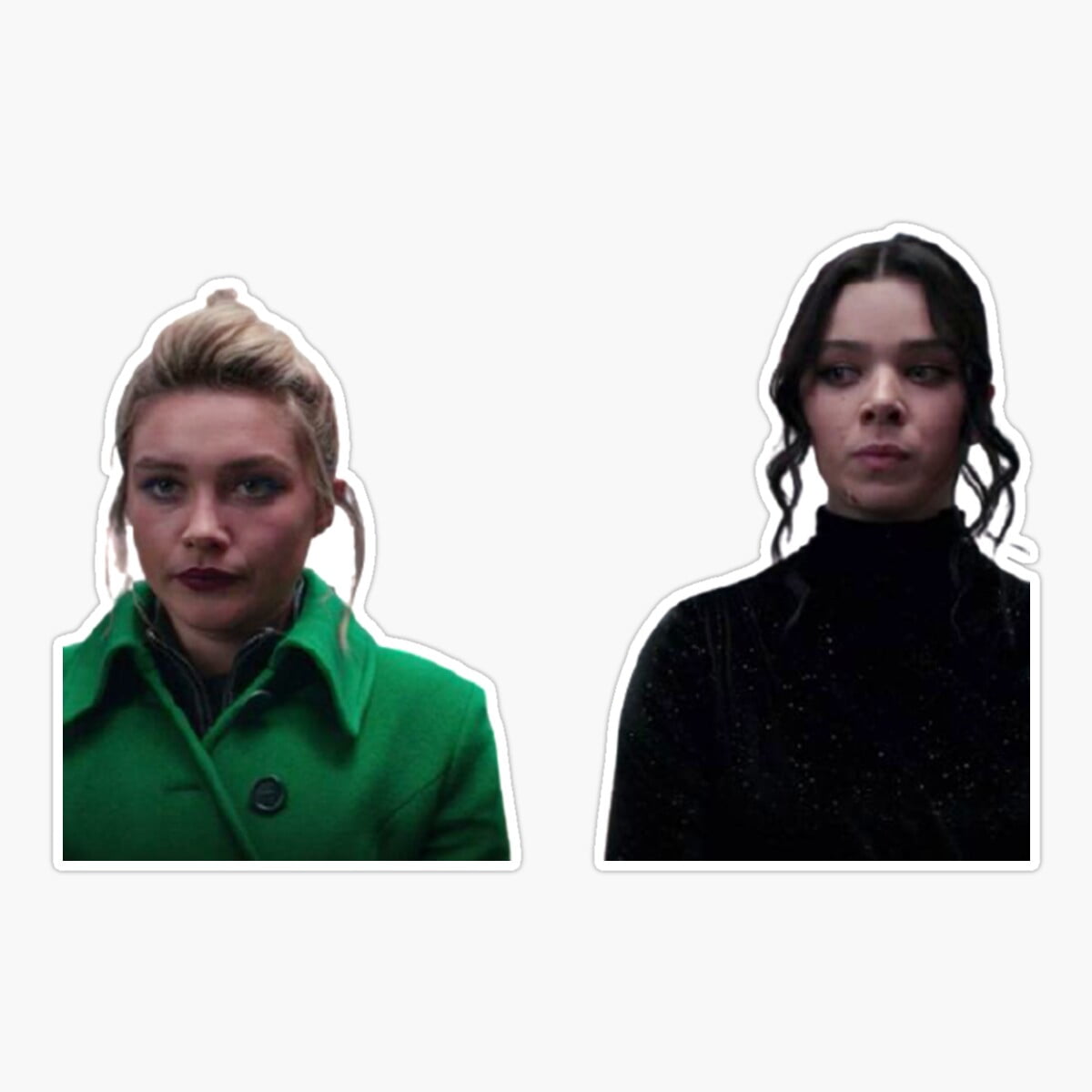 DOPASTICKER Kate Bishop And Yelena Sticker, Phone Sticker Car Sticker ...