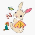 DOPASTICKER Kawaii Cottage Core Rabbit And Mushroom - Fairycore Sticker ...