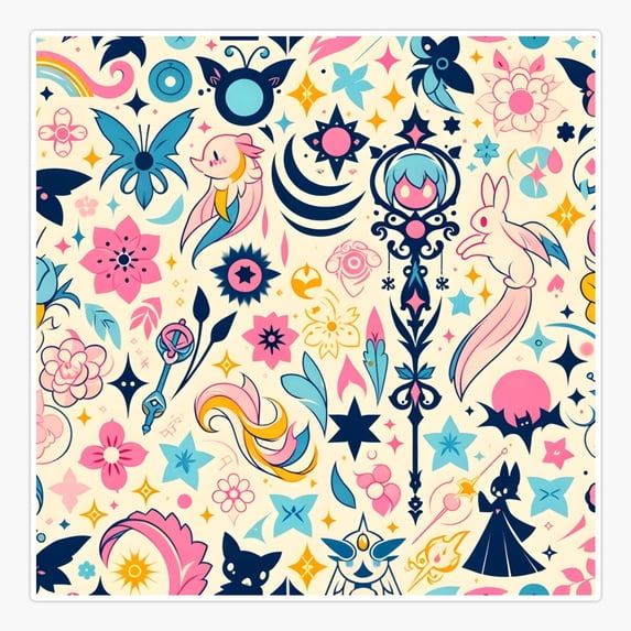 DOPASTICKER Kawaii Sticker, Phone Sticker Car Stickers, Birthday Gift ...