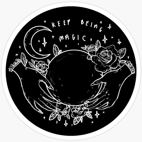 DOPASTICKER Keep Being Magic Sticker Waterproof Sticker For Water ...