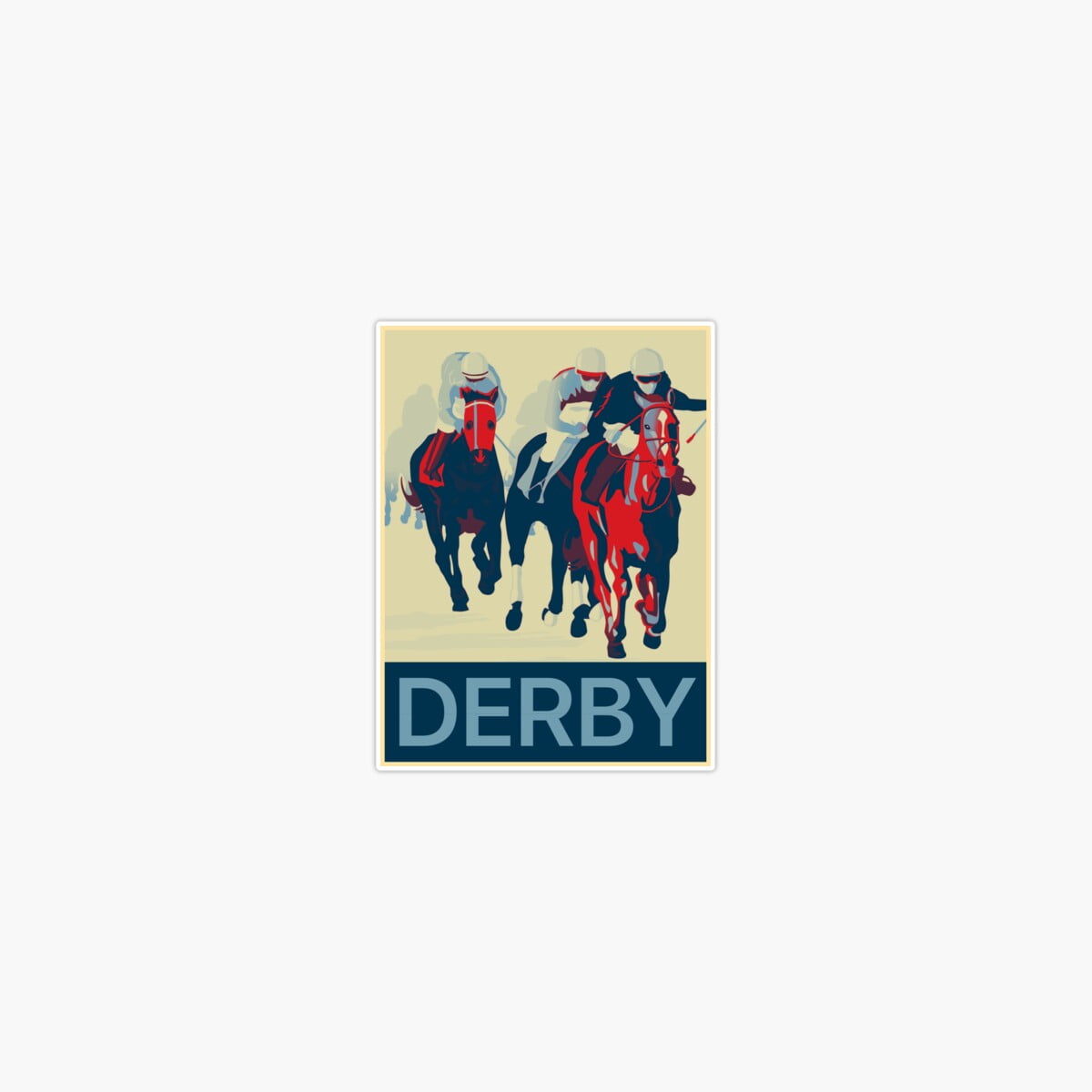 DOPASTICKER Kentucky Derby Sticker Phone Sticker, Latop Sticker, Lover ...