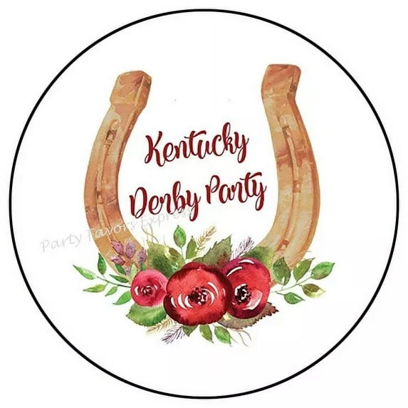 DOPASTICKER Kentucky Derby Stickers Favors Phone Sticker, Latop Sticker ...