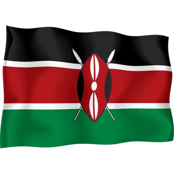 DOPASTICKER Kenya Flag Sticker Phone Decal Water Bottle Stickers, Cars ...