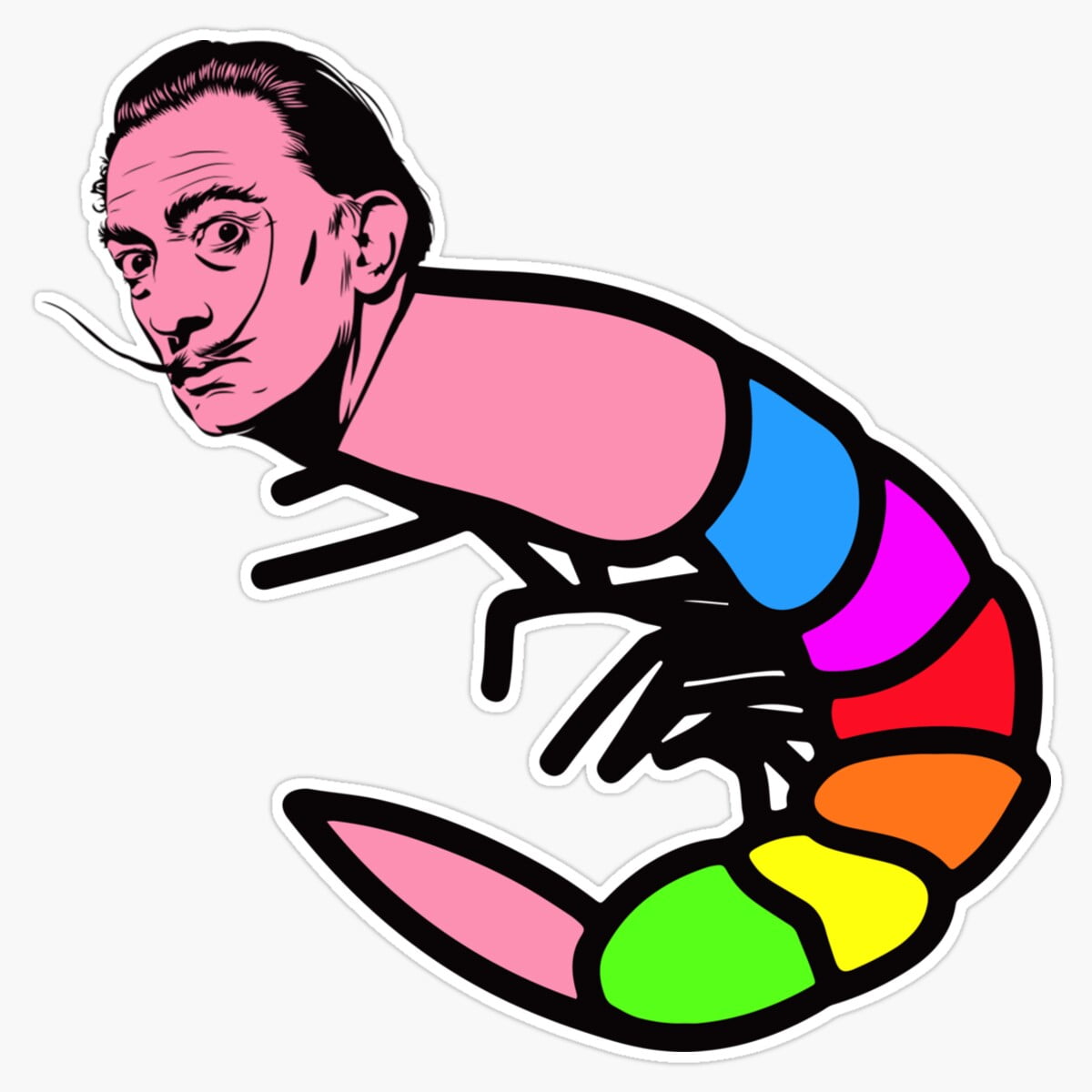 DOPASTICKER Kero Kero Bonito X Salvador Dalã­ Mashup,Crossover (No ...