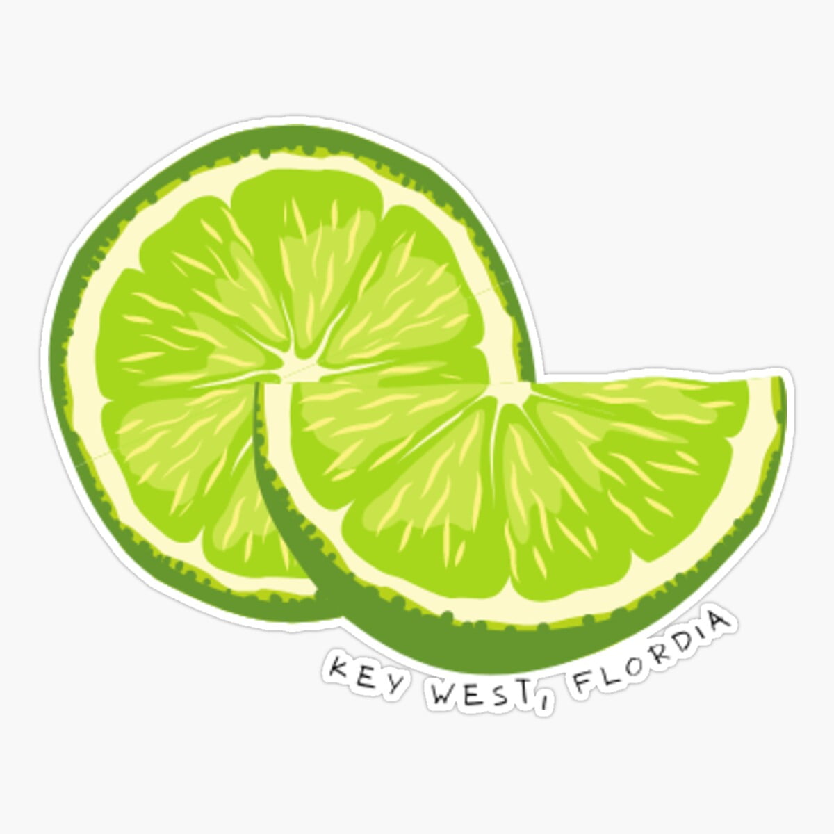 DOPASTICKER Key West Beach Sticker, Phone Sticker Car Stickers ...