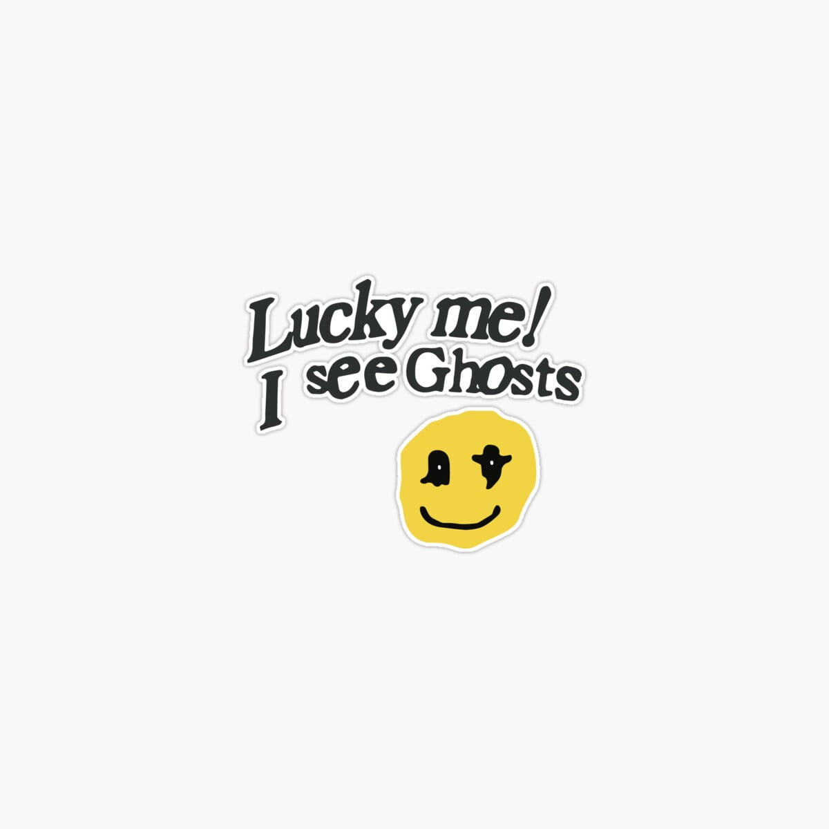 DOPASTICKER Kids See Ghosts Sticker, Phone Sticker Car Stickers ...