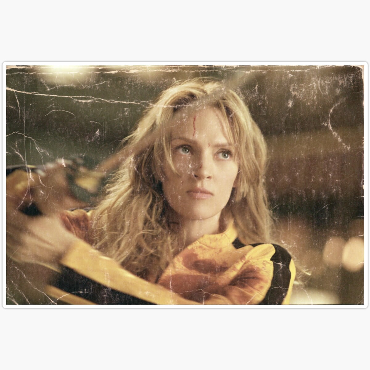 DOPASTICKER Kil.L Bill Vintage Art Sticker Decorative Laptop, Phone ...