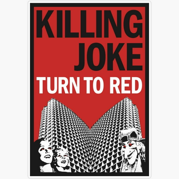 DOPASTICKER Kil.Ling Turn To Red Sticker Decorative Laptop, Phone ...