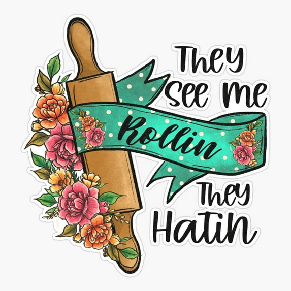 DOPASTICKER Kitchen Lover Quotes Cooking Love Sticker, Phone Sticker ...