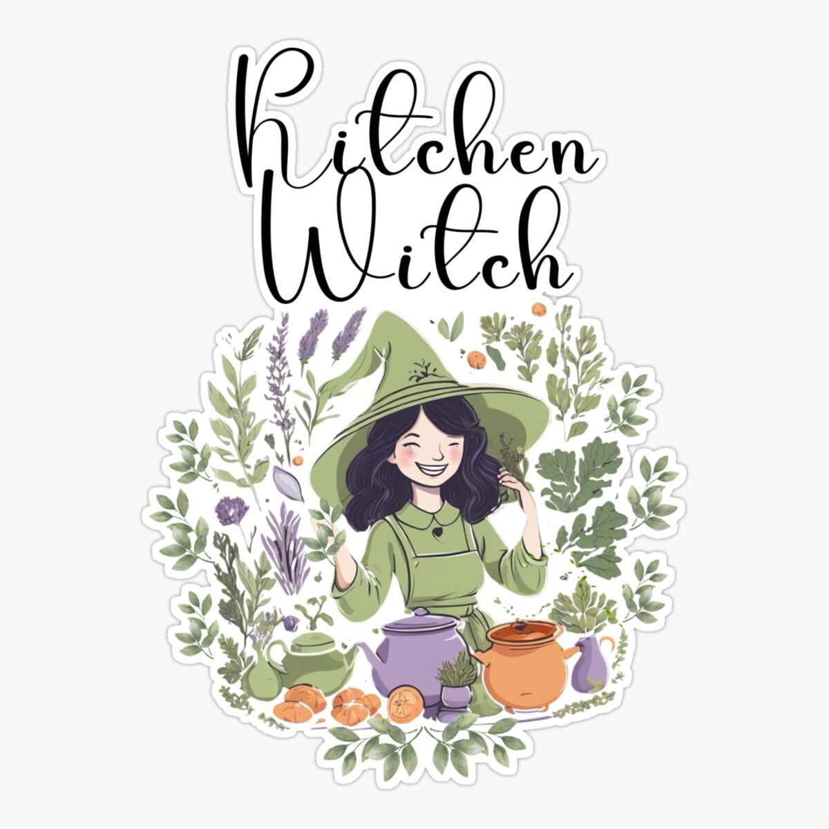 DOPASTICKER Kitchen Mystic Design Sticker, Phone Sticker Car Stickers ...