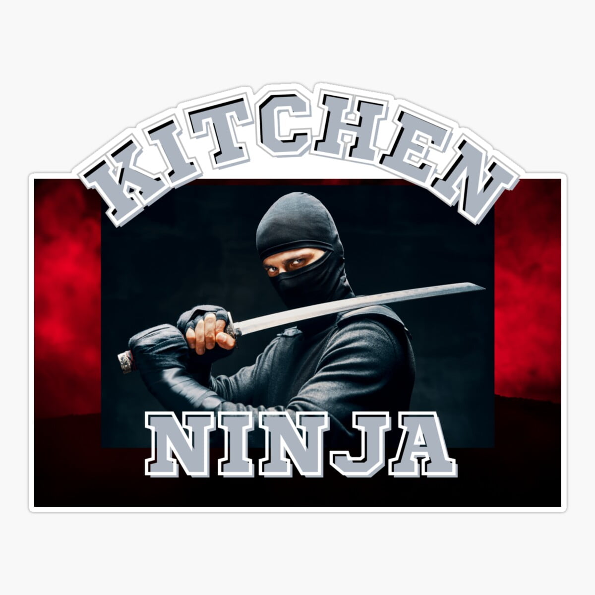 DOPASTICKER Kitchen Ninja Sticker, Phone Sticker Car Stickers, Birthday ...
