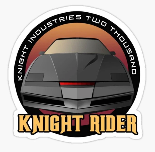 DOPASTICKER Knight Rider K.I.T.T Sticker Phone Decal Water Bottle ...