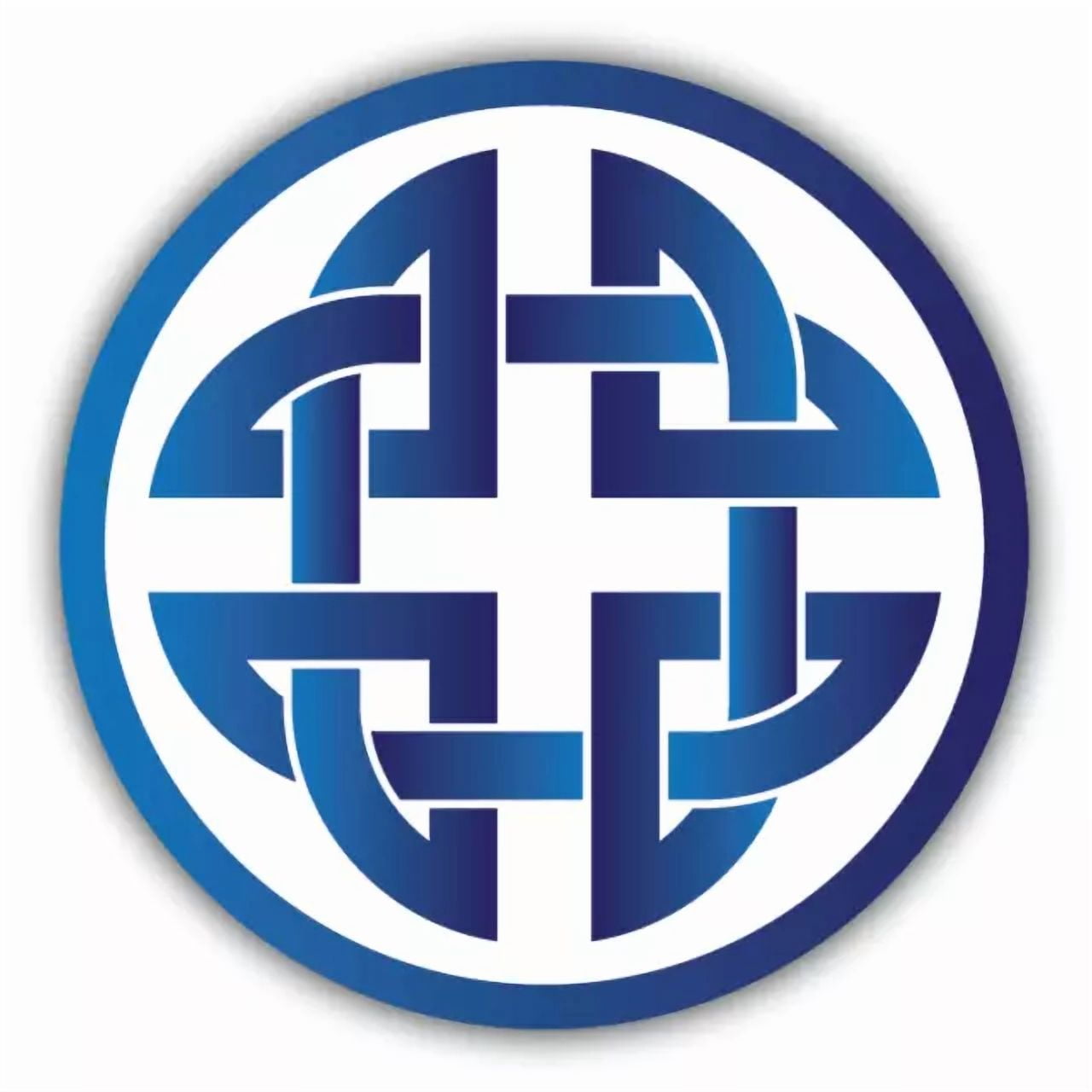 DOPASTICKER Knot Quaternary Celtic Sticker Decal Phone Decal Water ...